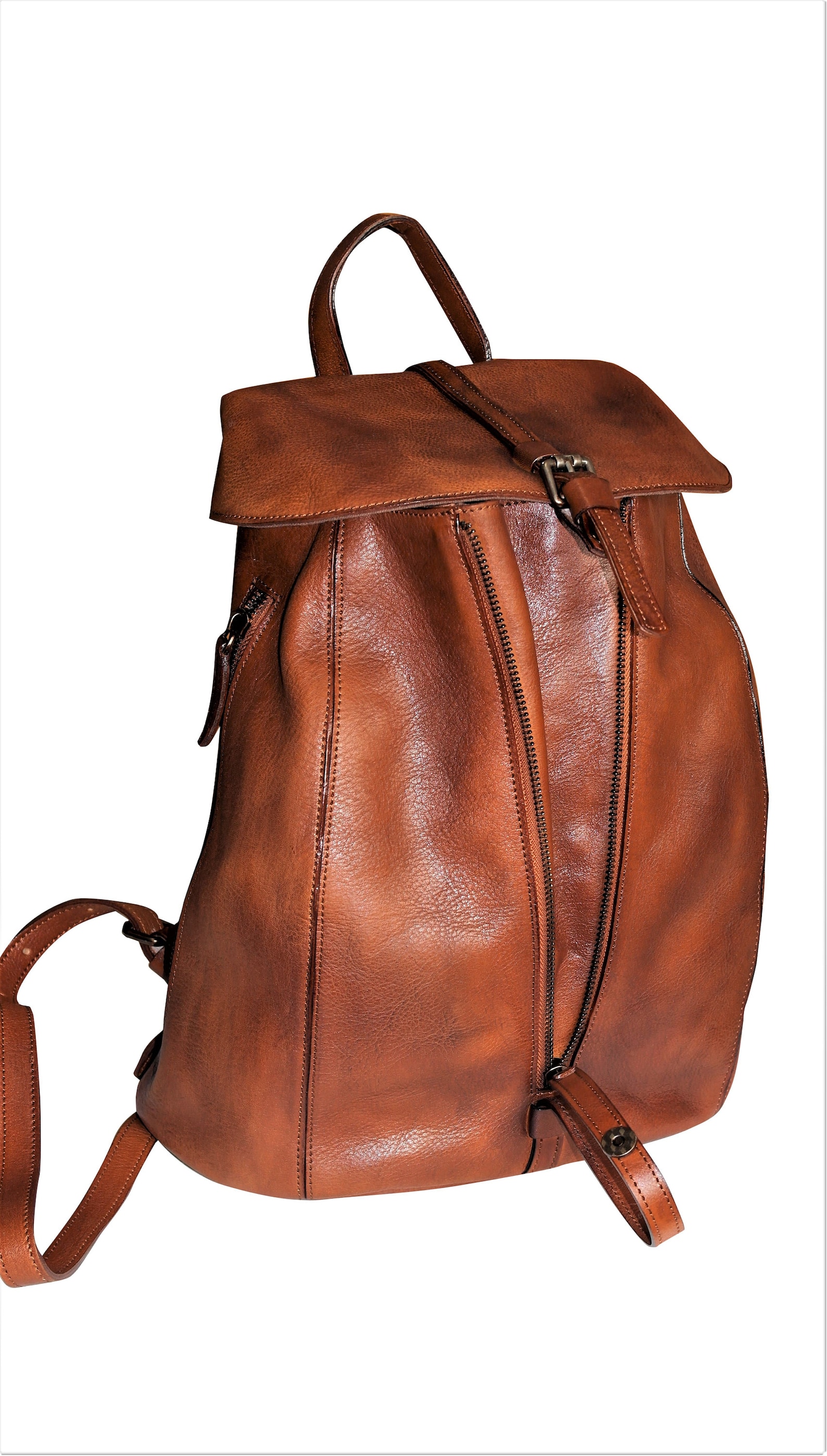 Leather Backpack Purse, Leather Backpack Woman, Minimalist Leather ...