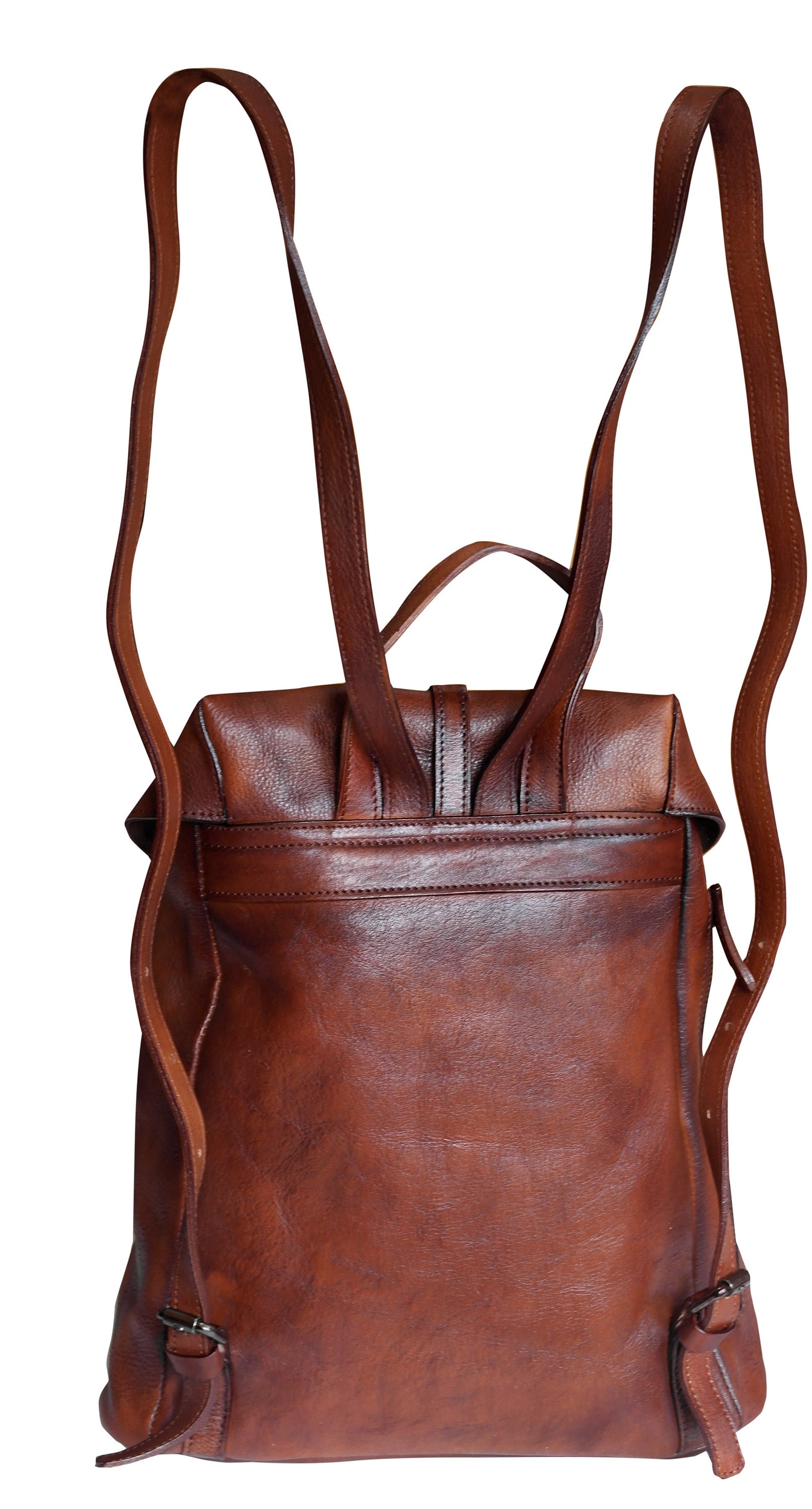 Leather Backpack Purse, Leather Backpack Woman, Minimalist Leather ...