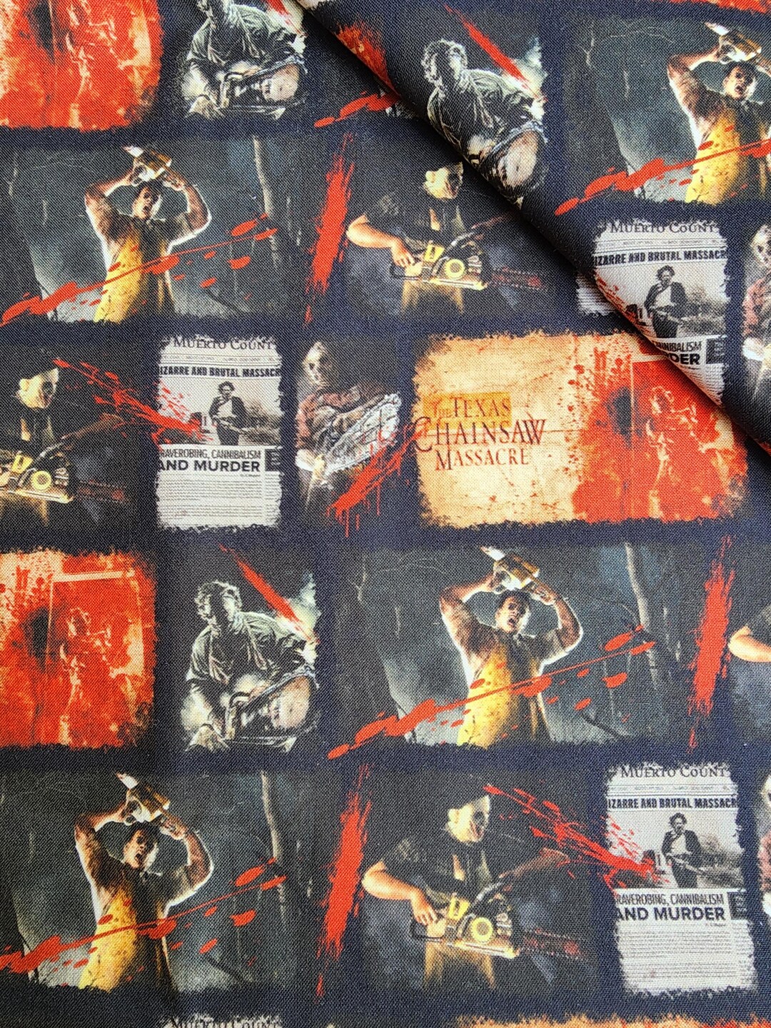 Ready to Ship Leatherface Fabric - Etsy