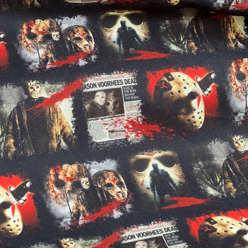 Horror Fabric - Etsy
