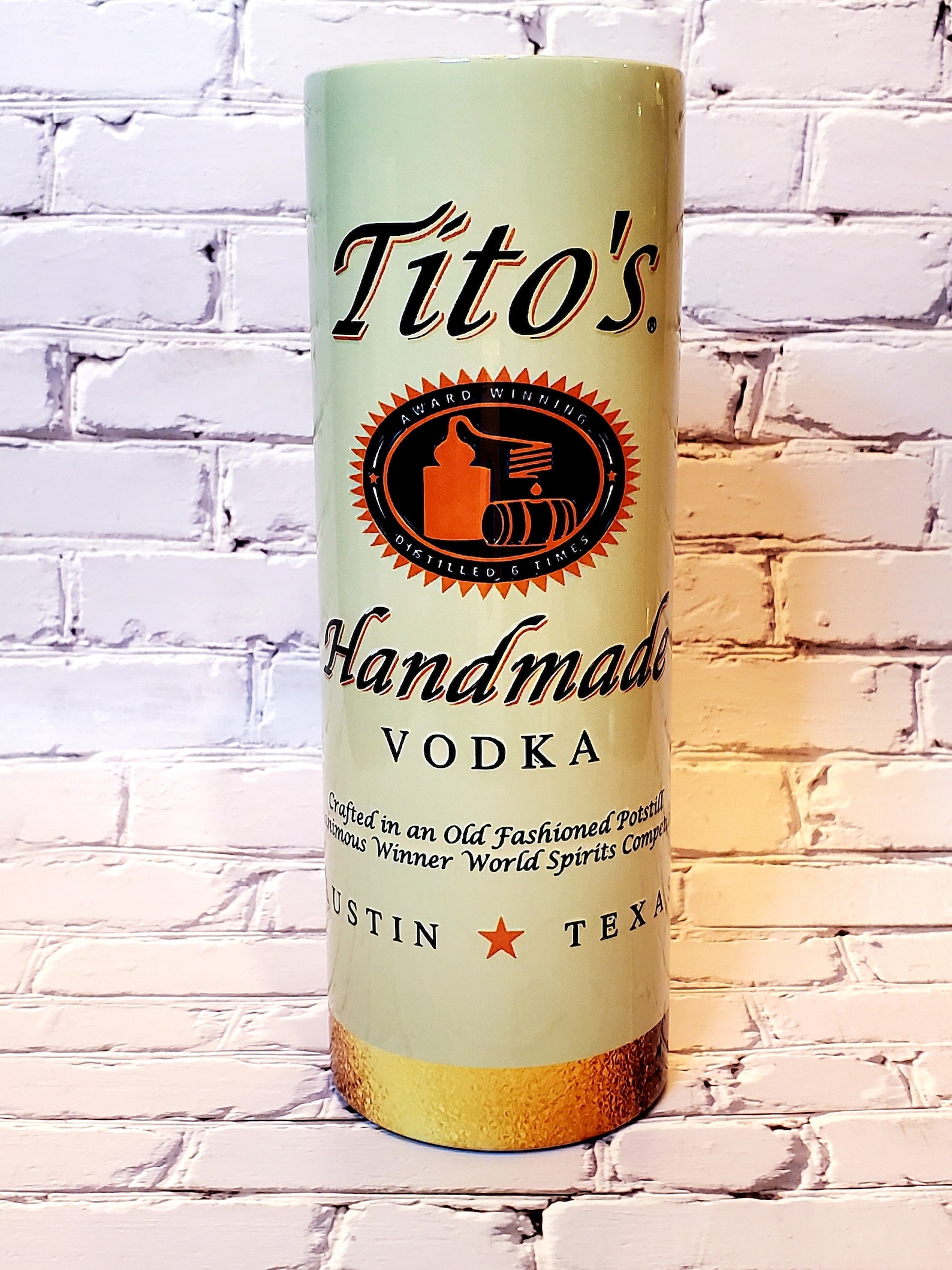 TITO'S HANDMAKE VODKA 20oz Stainless Steel Insulated - Etsy