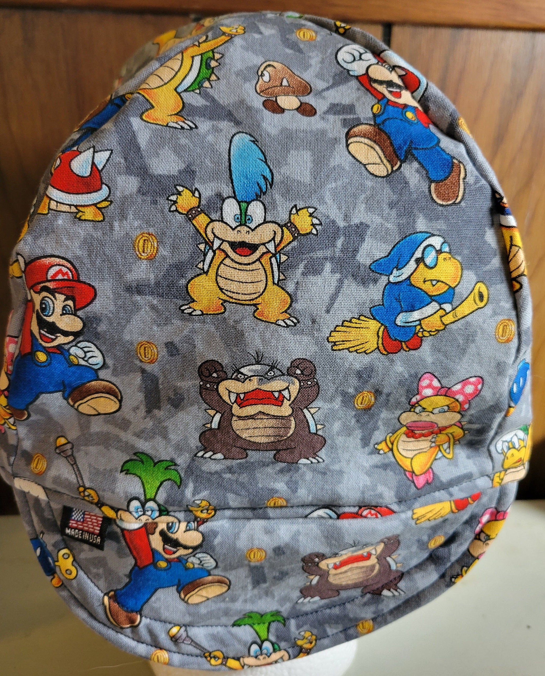 Super Mario Welding Hat, Hard Hat Liner, Welder, Construction, Pipe ...