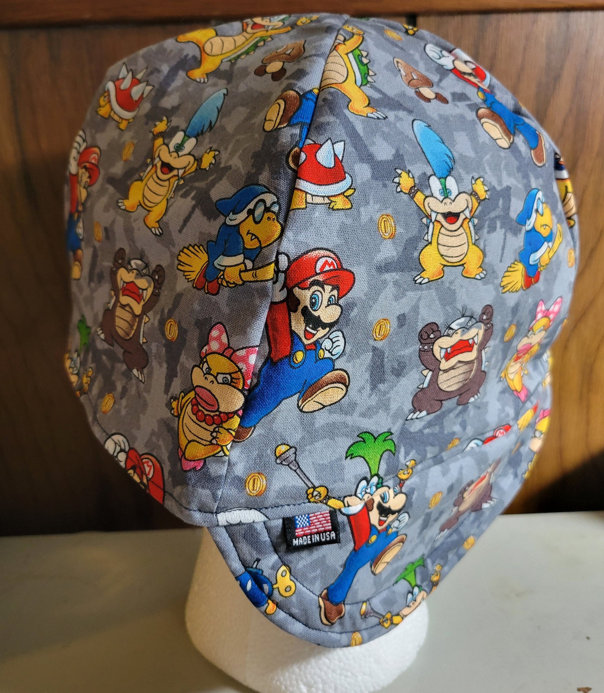 Super Mario Welding Hat, Hard Hat Liner, Welder, Construction, Pipe ...