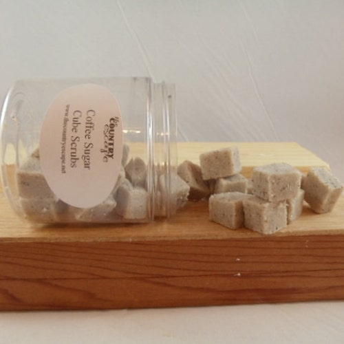 Lavender Sugar Scrub Cubes With Essential Oil And Jojoba Oil Etsy