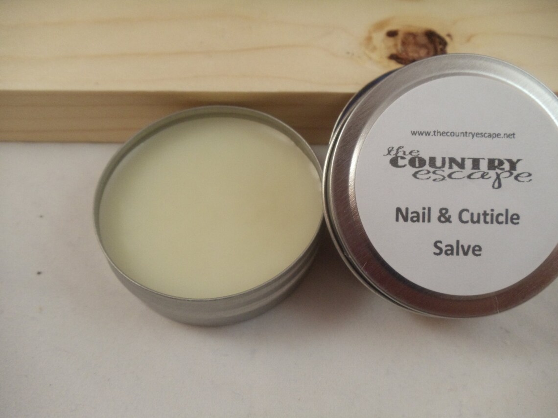 Nail and Cuticle Salve All Natural-jojoba Oil, Cocoa Butter, Essential ...