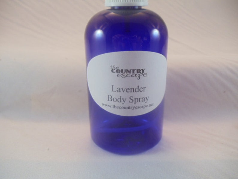 Lavender Body Spray Mist - Essential Oil - Alcohol Free - Spray on Bed ...