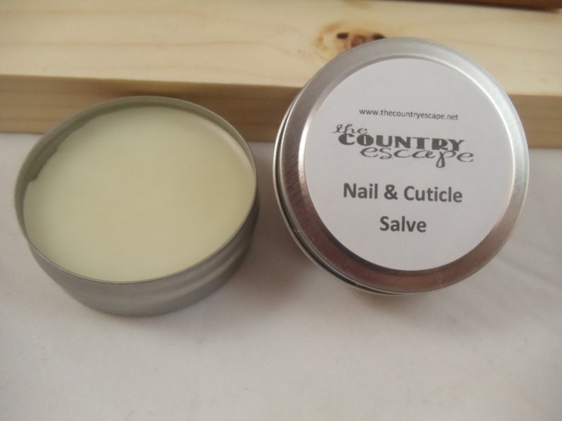 Nail and Cuticle Salve All Natural-jojoba Oil, Cocoa Butter, Essential ...