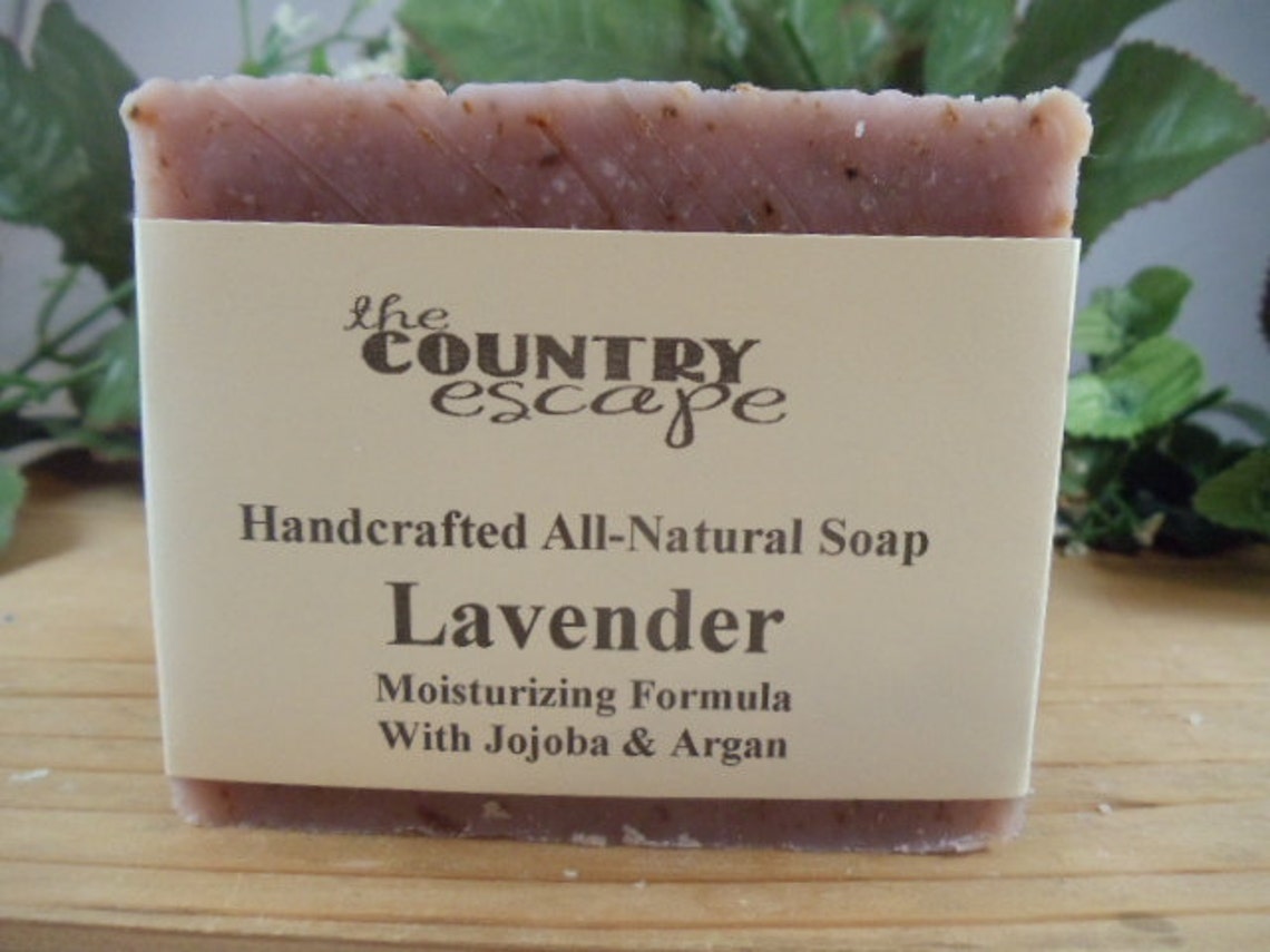 Lavender Bath and Body Soap -handcrafted Soap -all Natural Vegan ...