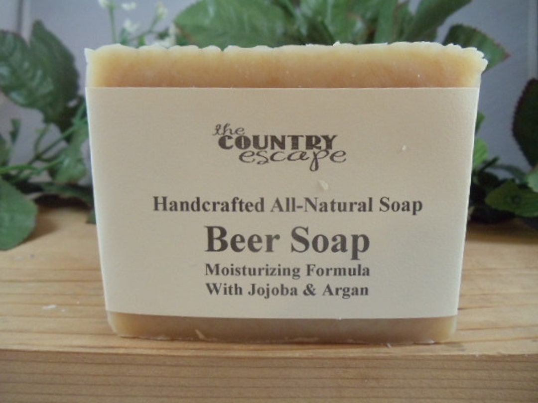 Beer All Natural Bath & Body Soap - Handcrafted – Hand Poured – Organic ...
