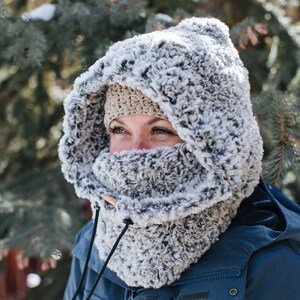 Balaclava, Hooded Face Mask, Snowboard Face Covering, Hooded Ski Mask ...