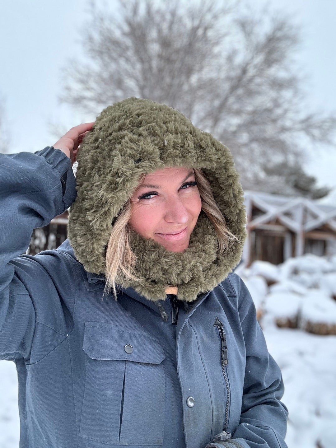 Balaclava, Hooded Face Mask, Snowboard Face Covering, Hooded Ski Mask ...