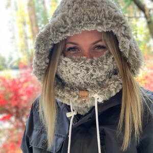 Balaclava, Hooded Face Mask, Snowboard Face Covering, Hooded Ski Mask ...