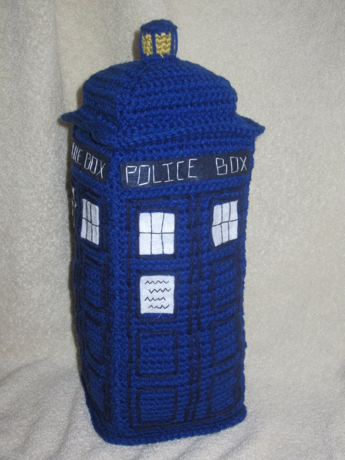 Crocheted TARDIS Pattern - Etsy