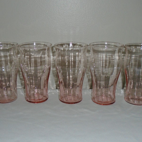 Pink Glassware - Etsy