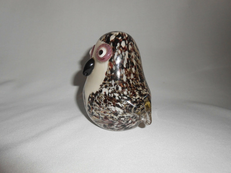 Murano Glass Murano Owl Owl Figurine Owl Decor Italian Art | Etsy