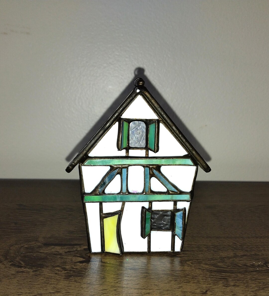 Forma Vitrum Stained Glass Suncatcher Cottage 3D Glasscapes 1990s - Etsy