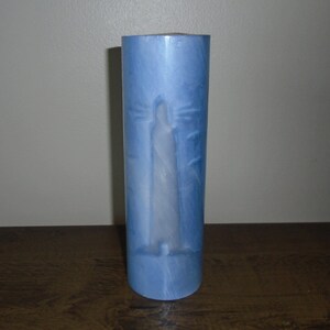 Bullfrog Light Co Pillar Glow Candle 9 Blue Lighthouse Unscented NOS - Etsy