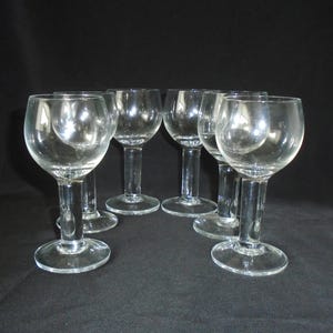 Tarnow Glass Poland Cordials Liqueur Glasses Set of 6 Hand Blown ...