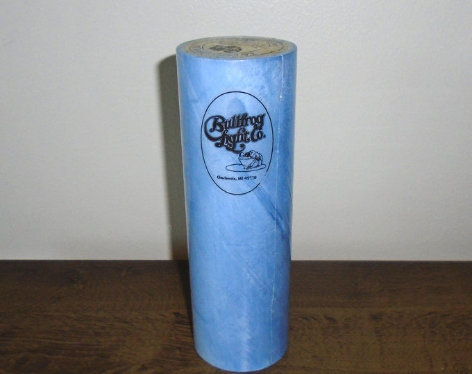 Bullfrog Light Co Pillar Glow Candle 9" Blue Lighthouse Unscented NOS ...