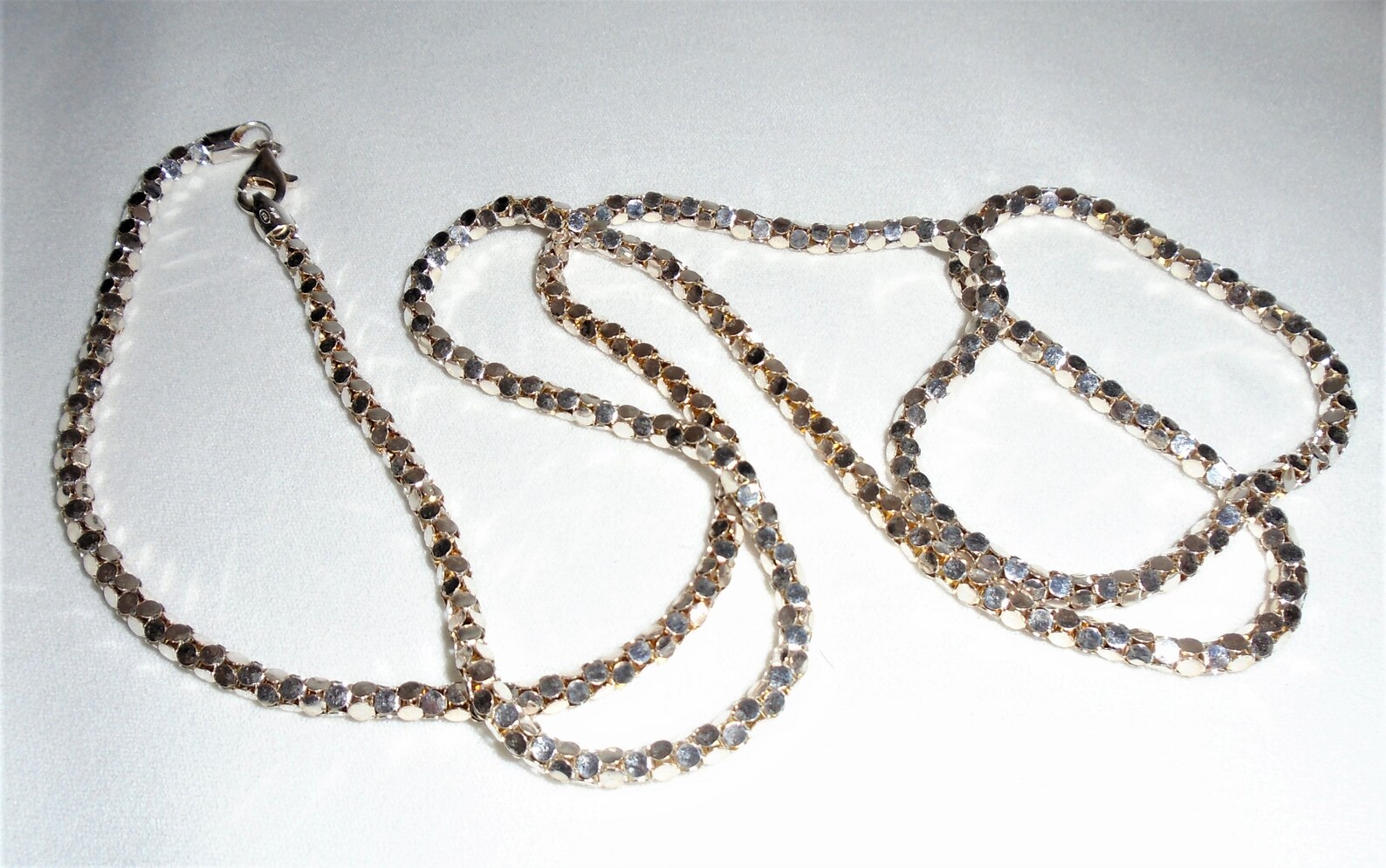 Milor Italy Milor Necklace Milor Sterling Necklace Mesh - Etsy