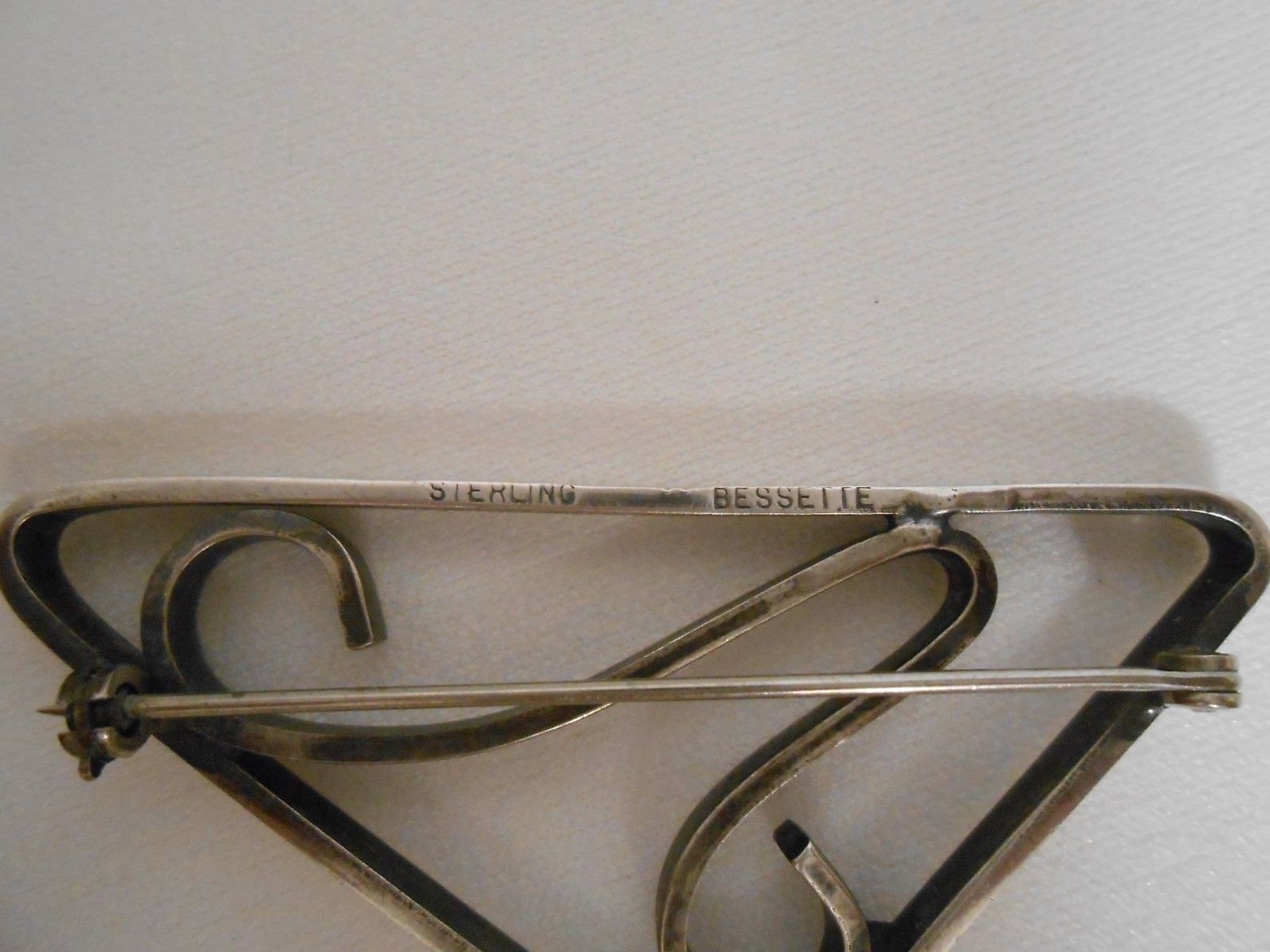 Modernist Brooch Modernist Sterling Silver Brooch Brooch - Etsy