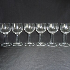 Tarnow Glass Poland Cordials Liqueur Glasses Set of 6 Hand Blown ...