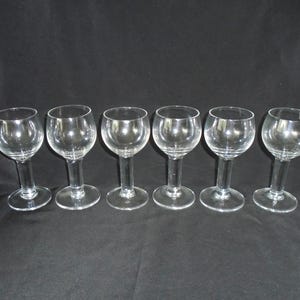 Tarnow Glass Poland Cordials Liqueur Glasses Set of 6 Hand Blown ...