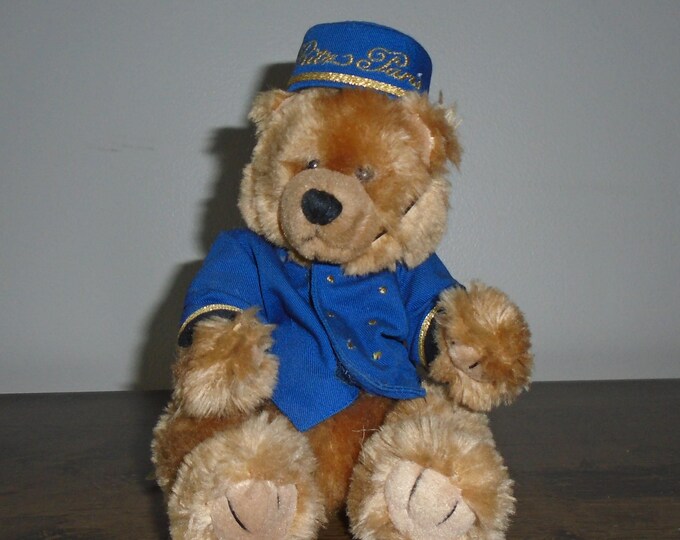Paris Ritz Hotel Teddy Bear Vintage Bell Boy Bellhop France - Etsy