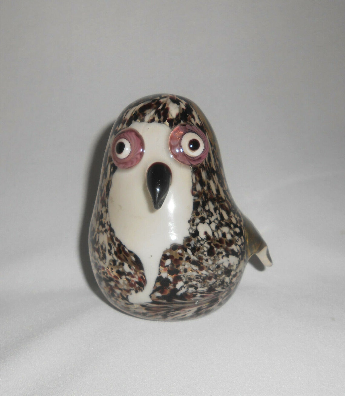Murano Glass Murano Owl Owl Figurine Owl Decor Italian Art - Etsy
