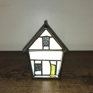 Forma Vitrum Stained Glass Suncatcher Cottage 3D Glasscapes 1990s - Etsy