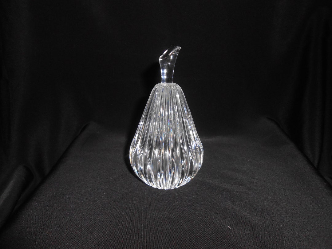 Art Glass Pear, Pear Paperweight, Home Decor Objects, Housewarming Gift ...