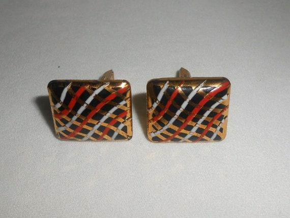 Victoria Flemming, Cufflinks, Cuff Links, Enamel C… - Gem