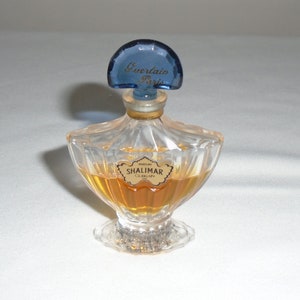Shalimar Perfume Vintage 1981 Guerlain Paris France in Original Box 1/4 ...