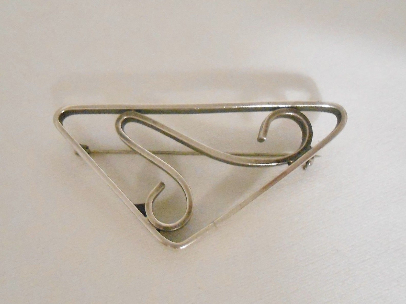 Modernist Brooch Modernist Sterling Silver Brooch Brooch - Etsy