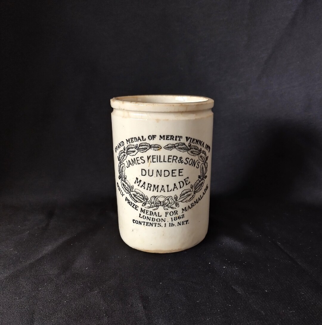 James Keiller & Sons Dundee Marmalade 1LB Antique Crock - Etsy