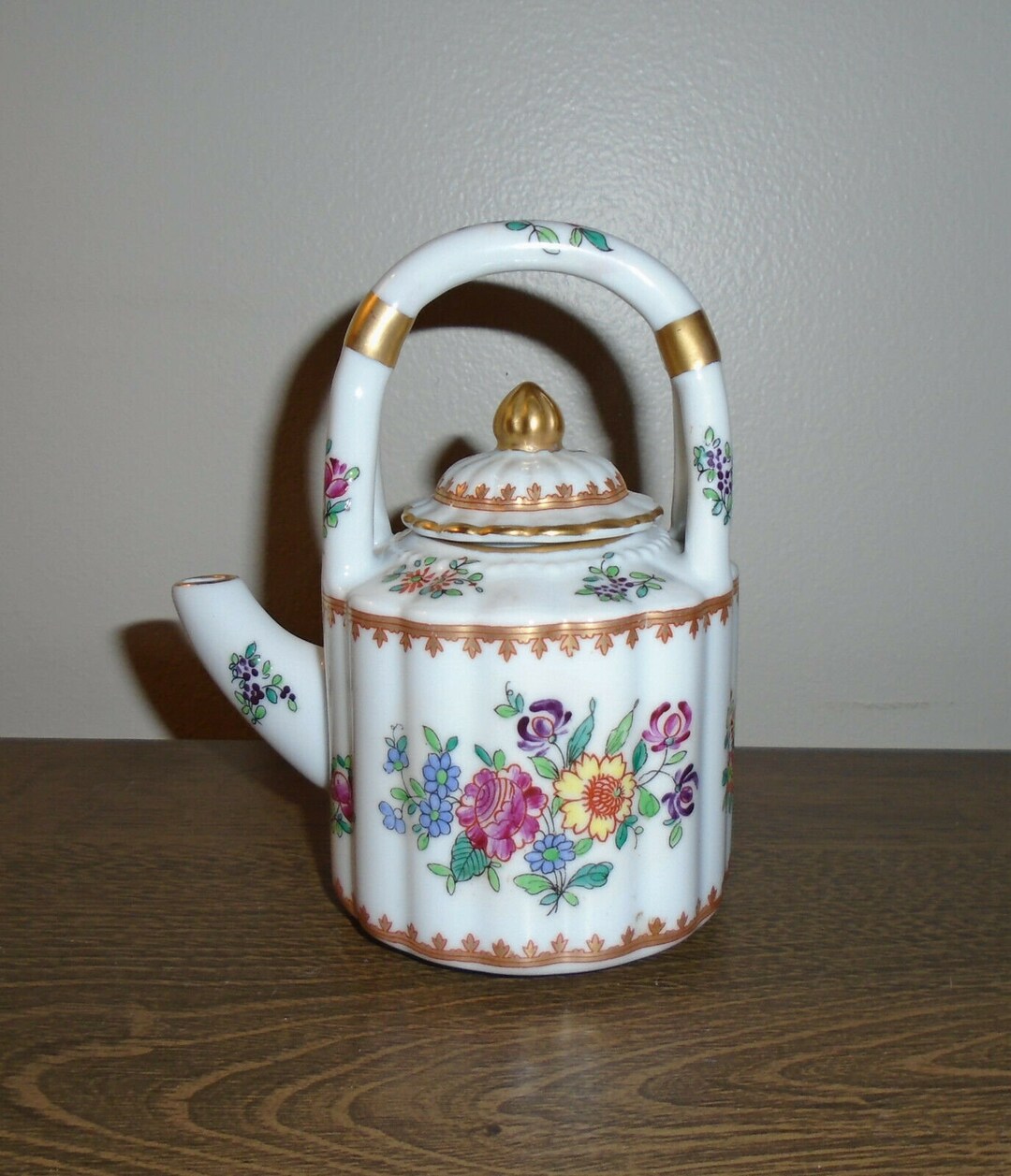 Porcelaine De Paris, French Teapot, Vintage Teapot, Handpainted Teapot ...