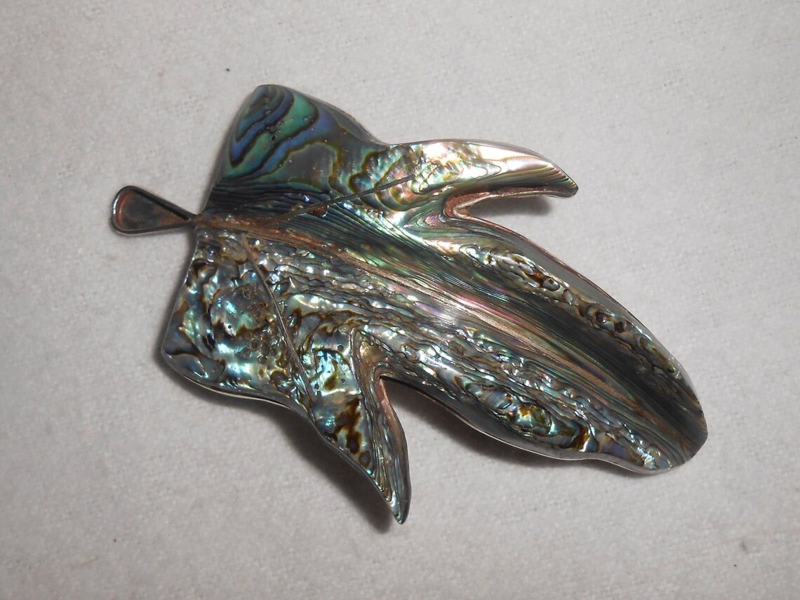 Mexican Jewelry Abalone Shell Abalone Jewelry Sterling - Etsy