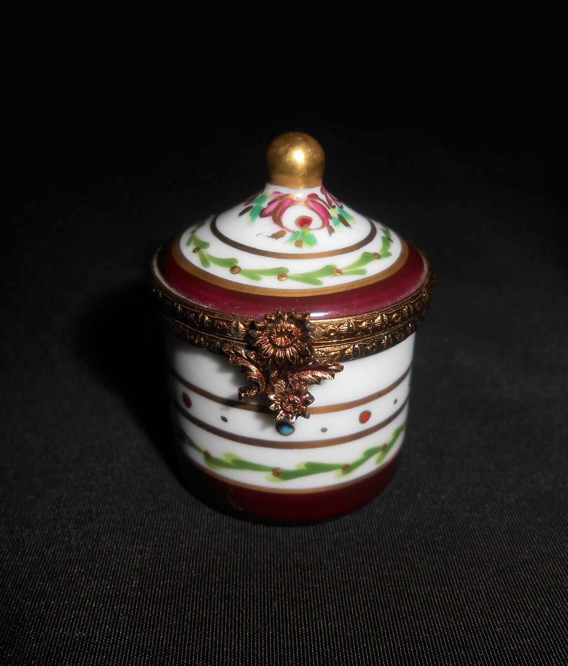 Limoges Limoges Trinket Box Limoges Box Hand Painted - Etsy