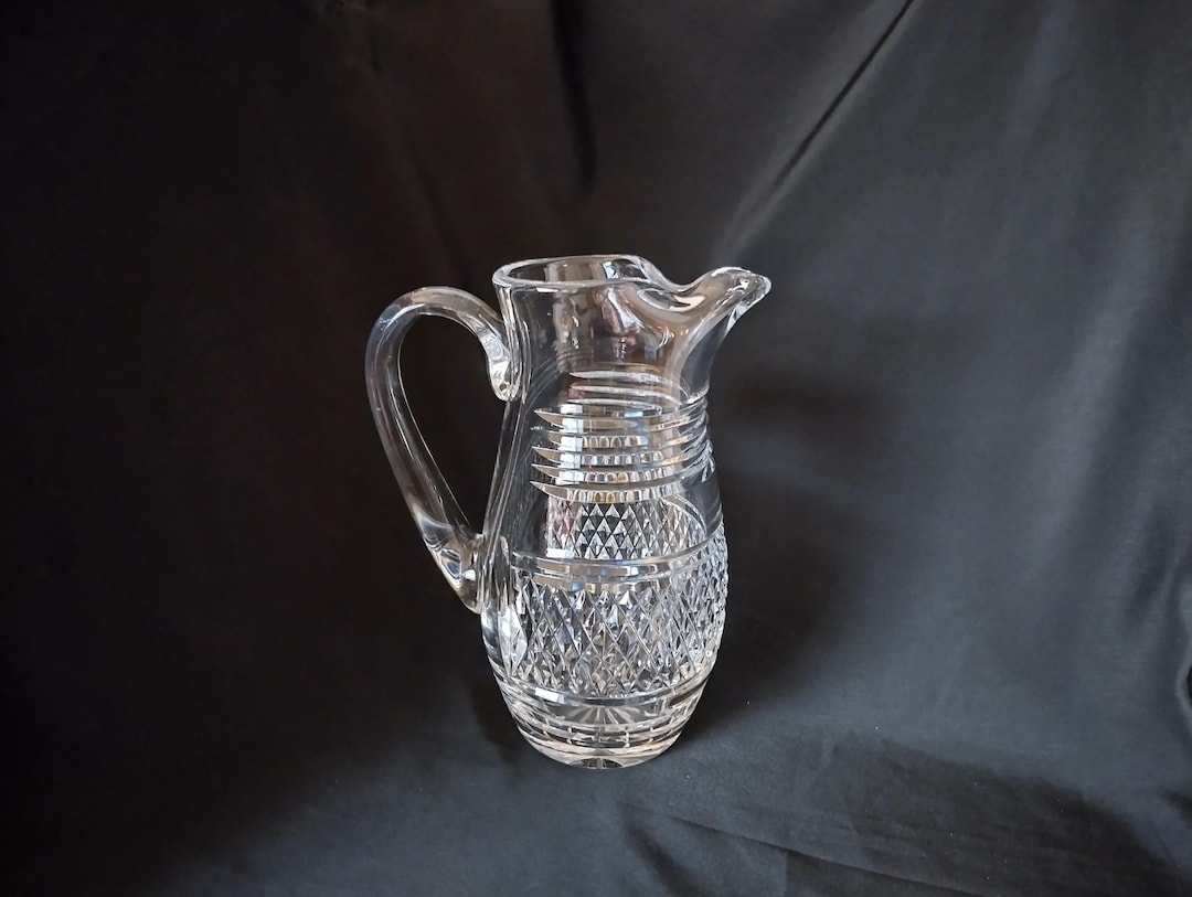 Waterford Crystal Martini Pitcher With Ice Lip Vintage Made in Ireland ...