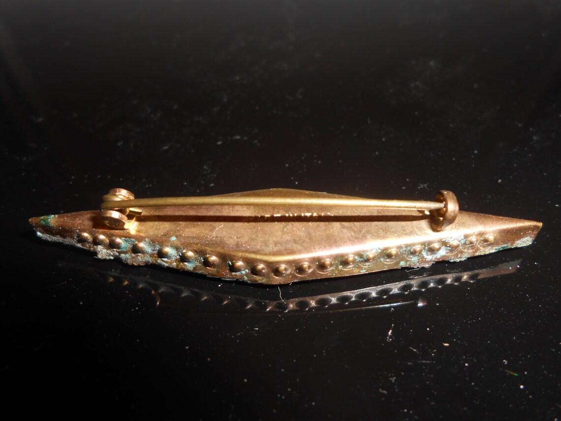 Italian Mosaic Brooch Pin Made in Italy | Etsy