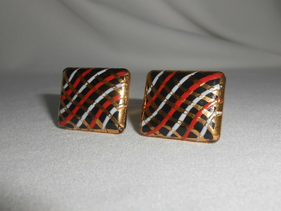 Victoria Flemming, Cufflinks, Cuff Links, Enamel C… - Gem