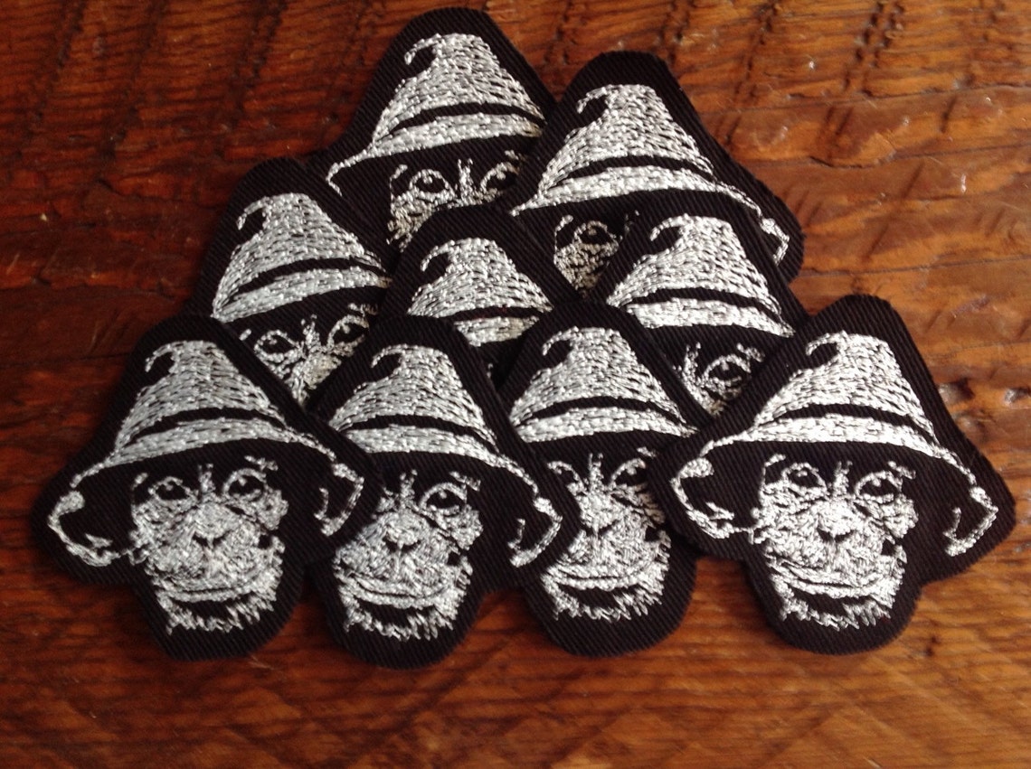 Monkey Patch Embroidery - Etsy