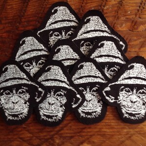 Monkey Patch Embroidery - Etsy