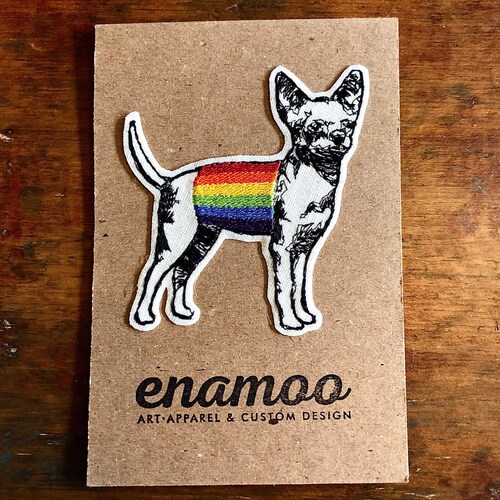 Skeleton Bone Dog Bull Terrier Iron on Patch - Etsy