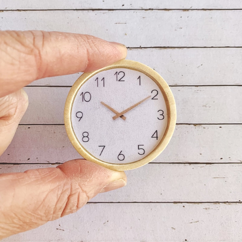 Miniature Clock - Etsy