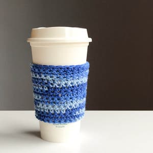Tea Lover Gifts - Crochet Coffee Sleeve - Tea Cozy - Reusable Coffee ...
