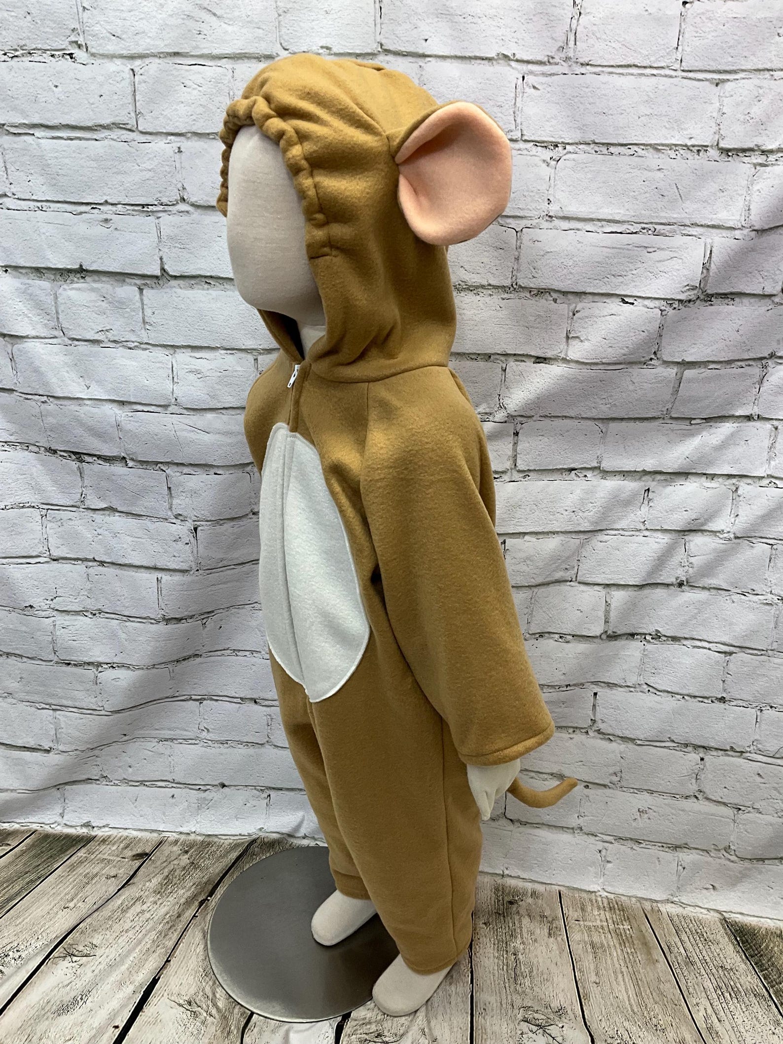 Mouse Fleece Baby Costume, Mouse Infant Costume, Fleece Mouse Costume ...