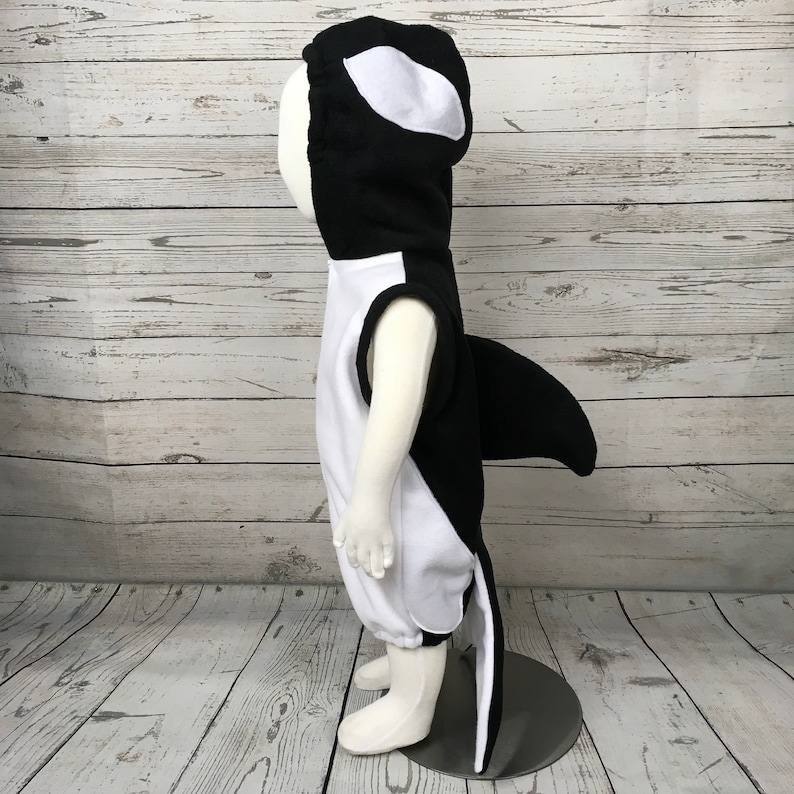Orca Fleece Baby Romper, Killer Whale Baby Romper, Ocean Themed Baby ...