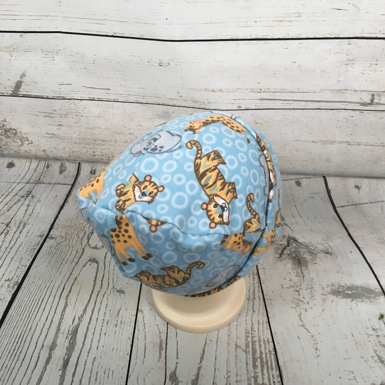 Safari Animal Beanie, Animal Themed Kids Beanie, Soft Baby Beanie ...