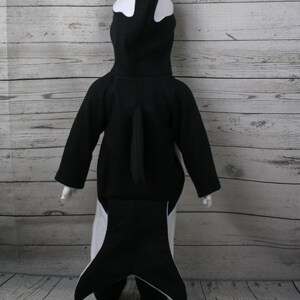 Orca Fleece Baby Costume, Killer Whale Baby Costume, Ocean Themed Baby ...